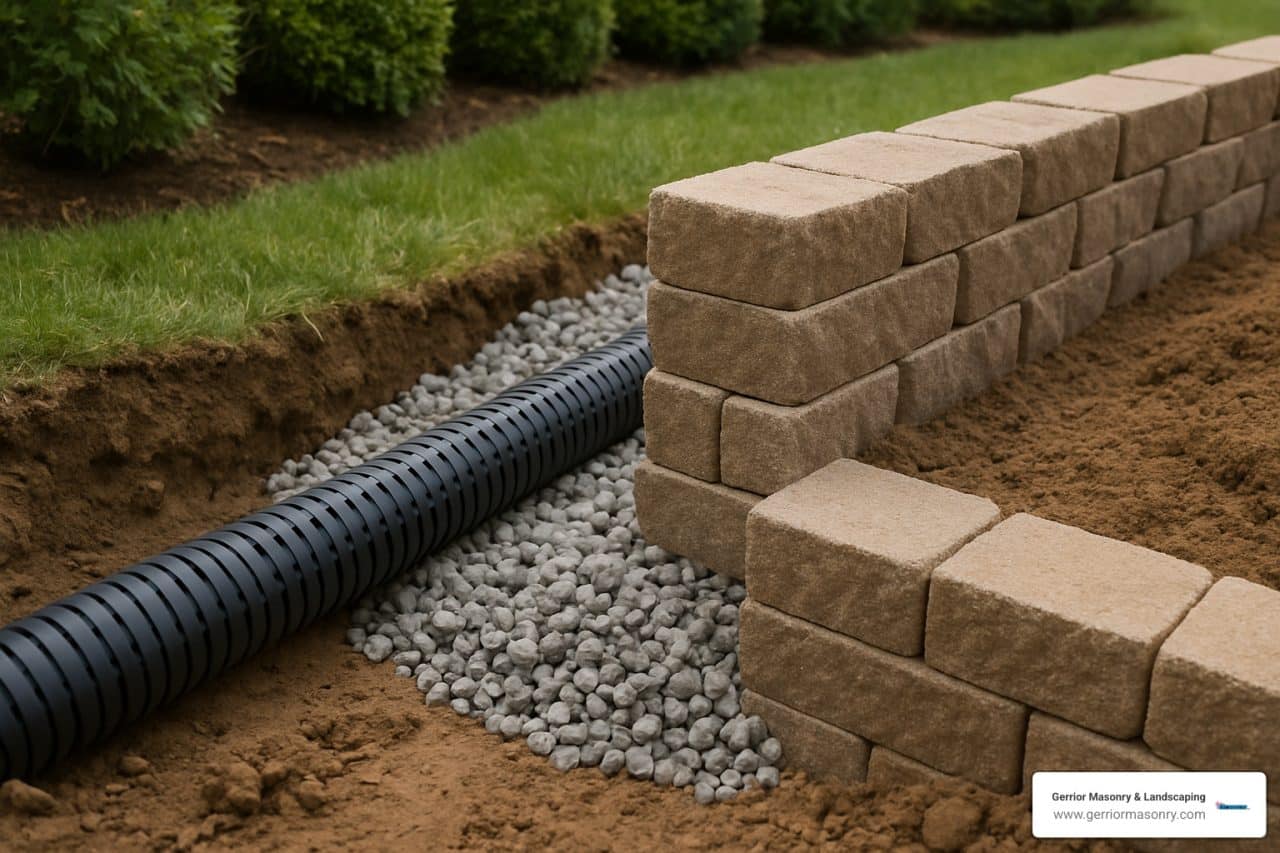 Retaining Wall Drain Pipe Installation: 7 Powerful Tips 2025