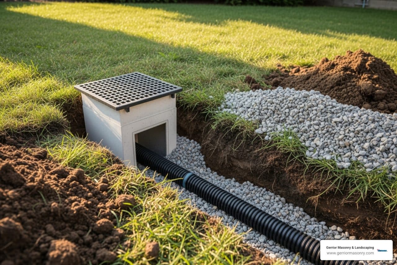 DIY Catch Basin for French Drain: Easy 4-Step Guide